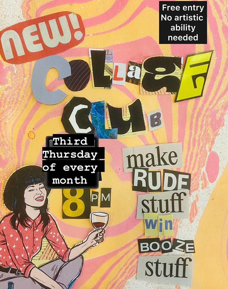 Rude Collage Club tickets — £1.40 | The Greenbank, Bristol