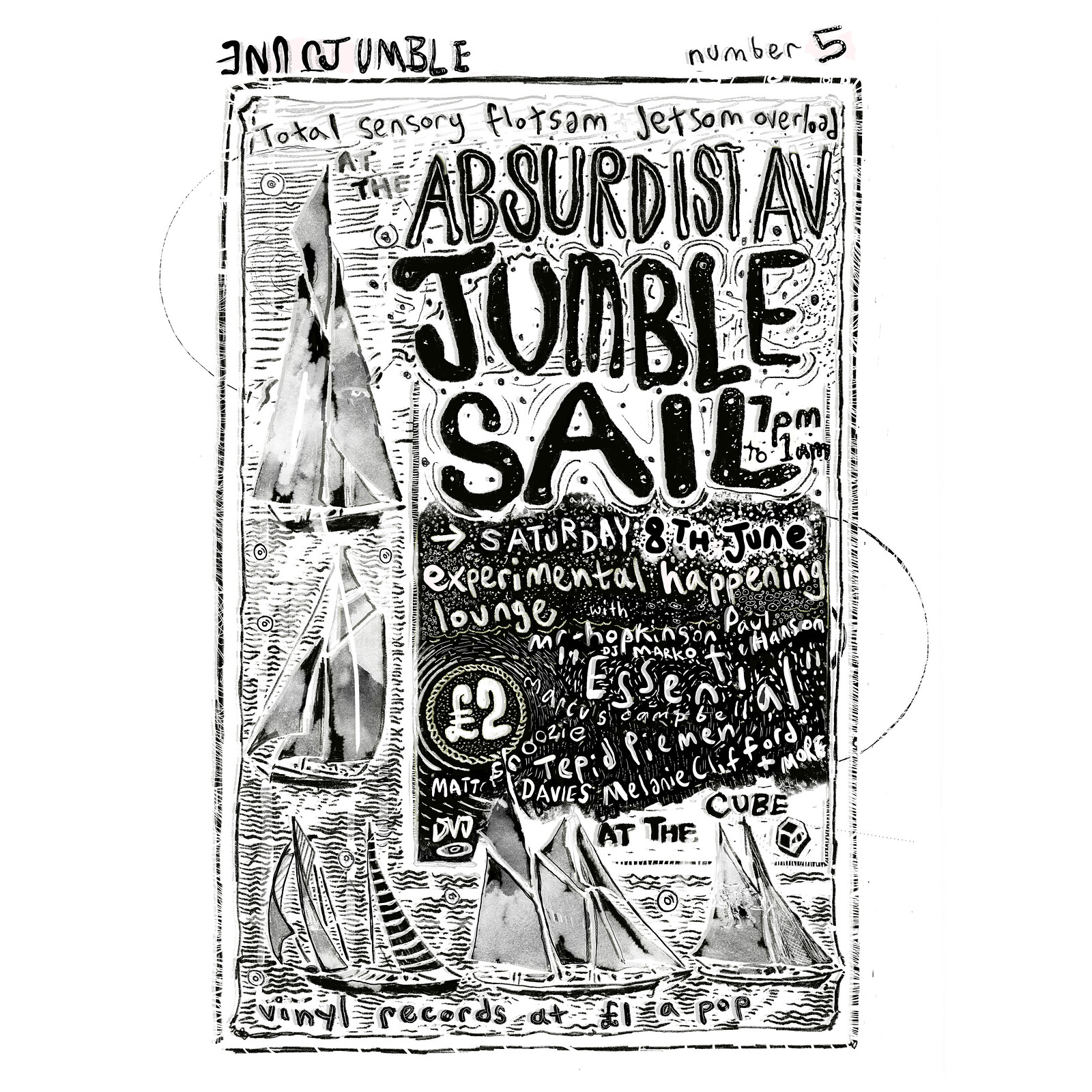 Absurdist A/V JUMBLE SAIL #5 w/ mr_hopkinson+more tickets — £2.40 | The ...