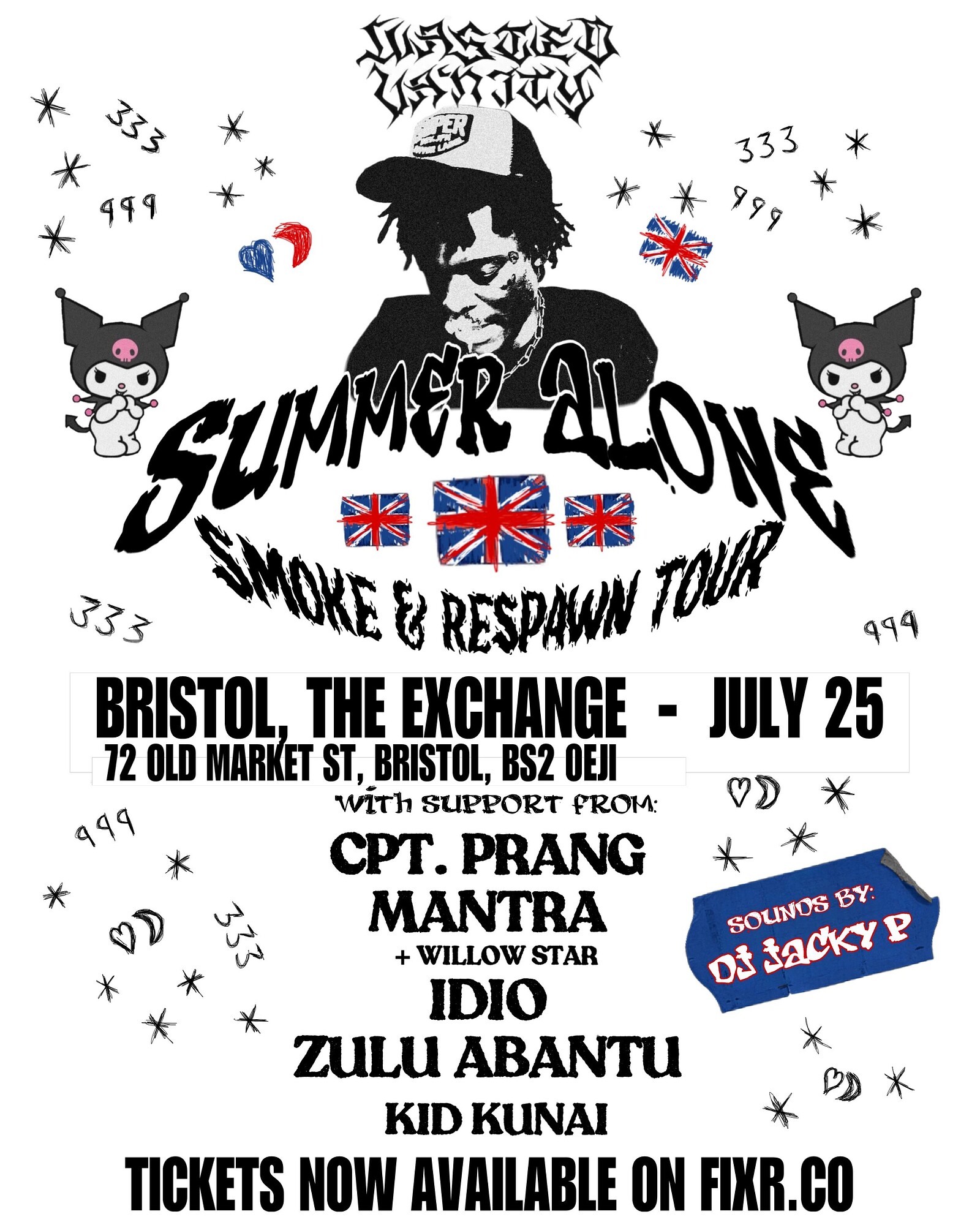 Summer Alone tickets — £16.20 | Exchange, Bristol