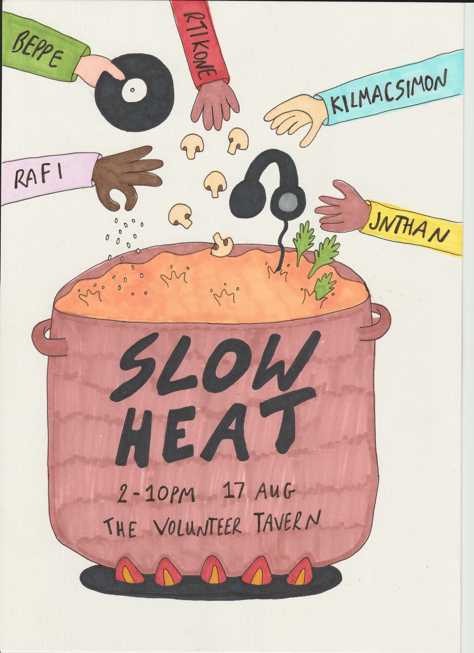 Slow Heat, The Volunteer Tavern – Headfirst Bristol