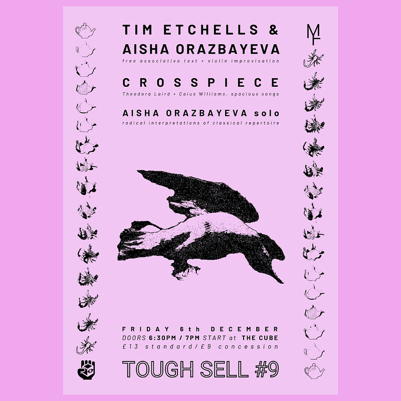 Tim Etchells & Aisha Orazbayeva, Crosspiece tickets — £7.10 | The Cube ...