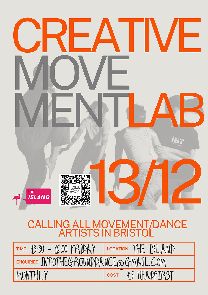 CREATIVE MOVEMENT LAB tickets — £5.50 | The Island, Bristol