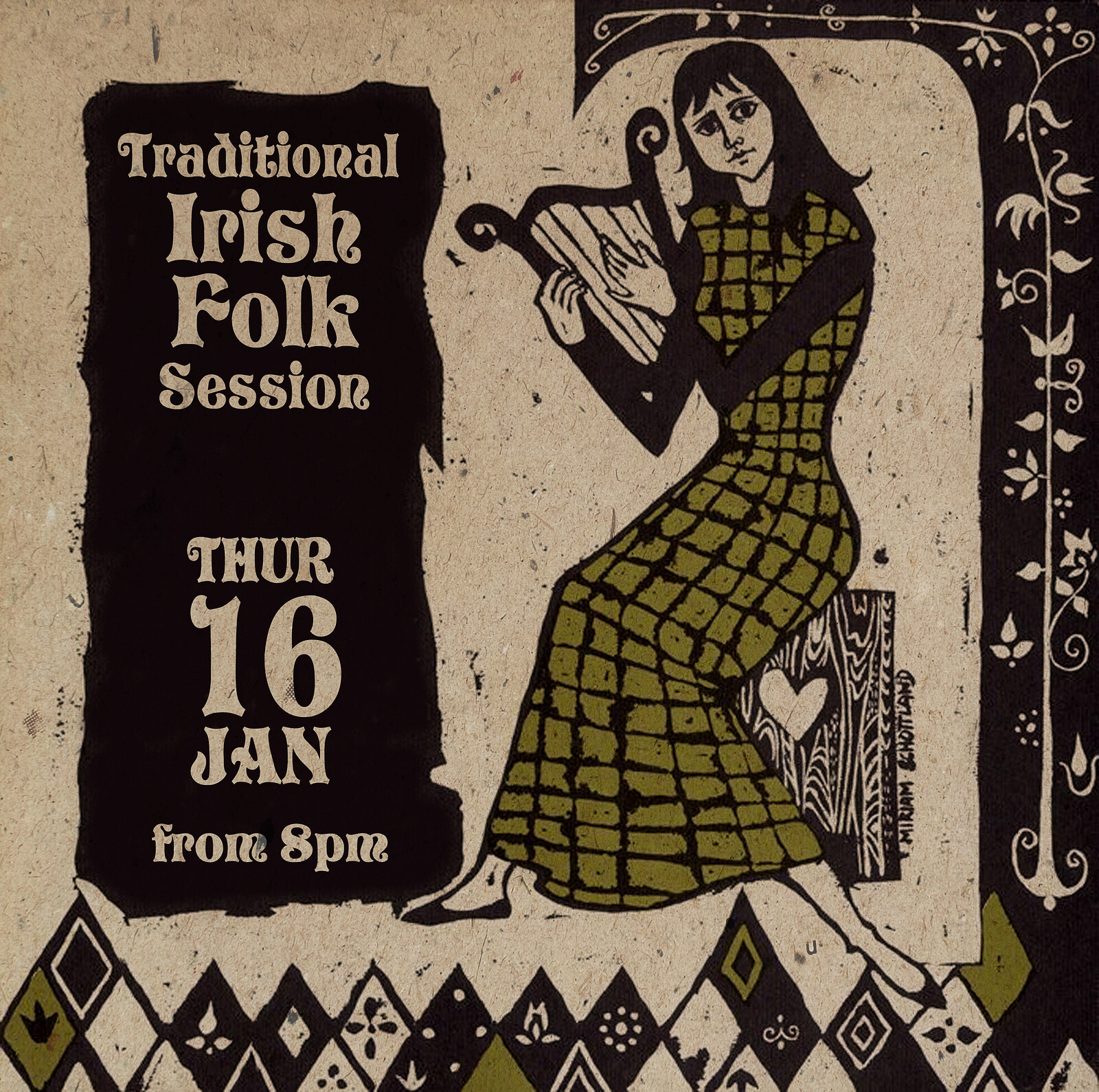 Traditional Irish Folk session, The Elmer's Arms – Headfirst Bristol