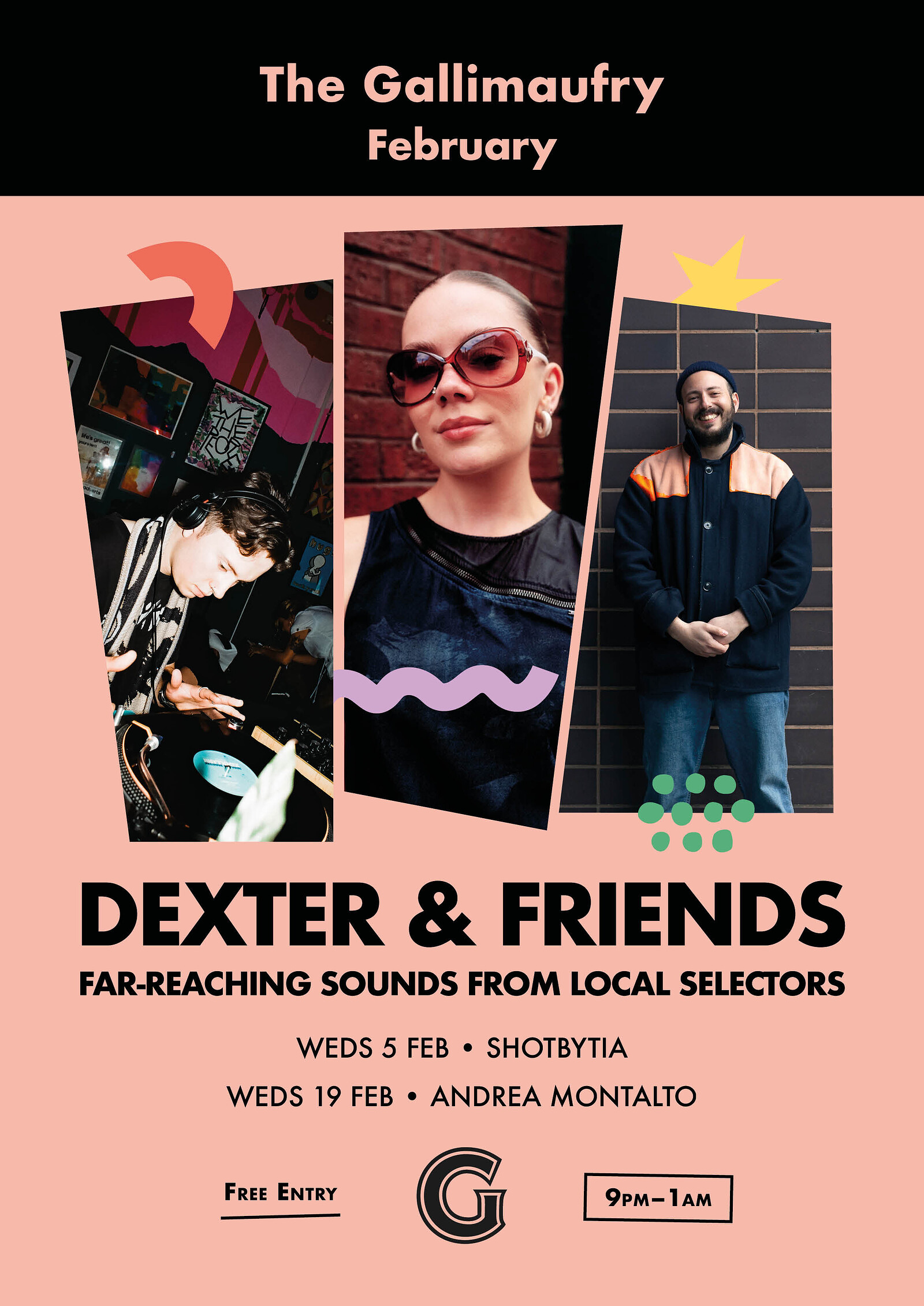 Dexter & Friends / Andrea Montalto tickets — 0p | The Gallimaufry, Bristol