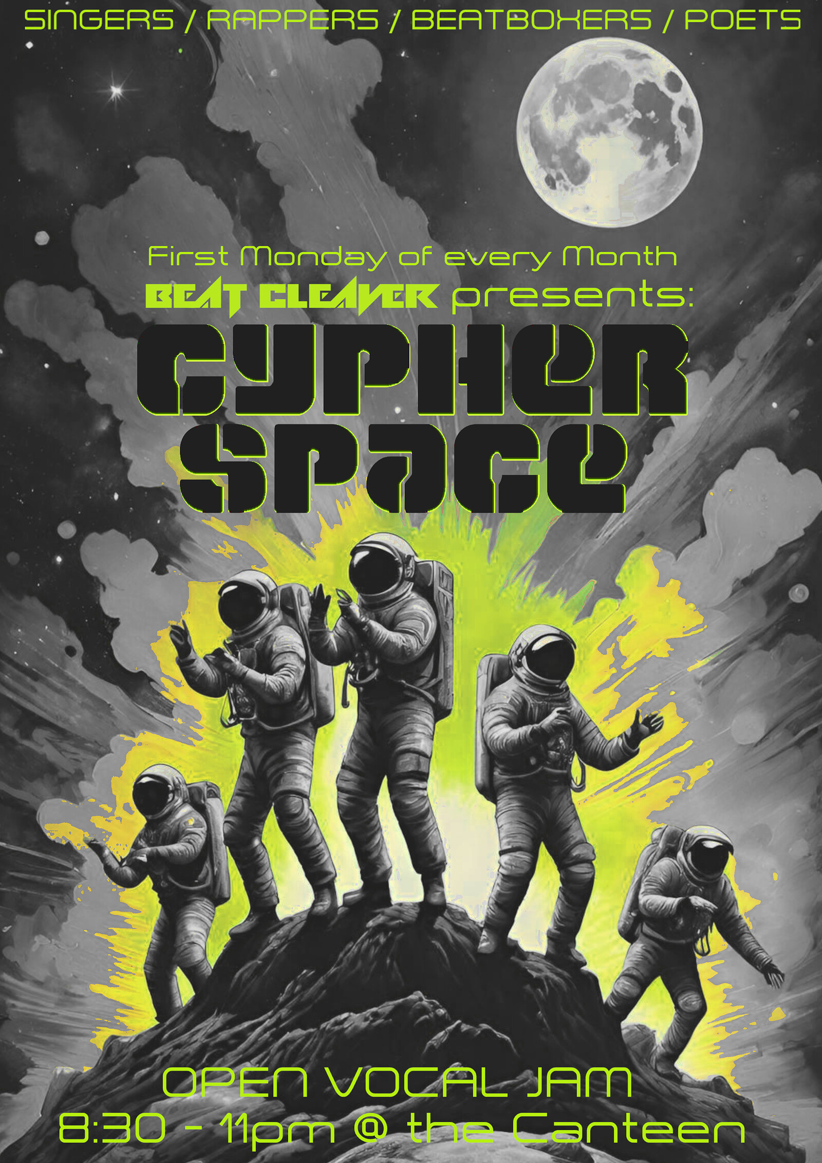 Cypher Space tickets — 0p | The Canteen, Bristol