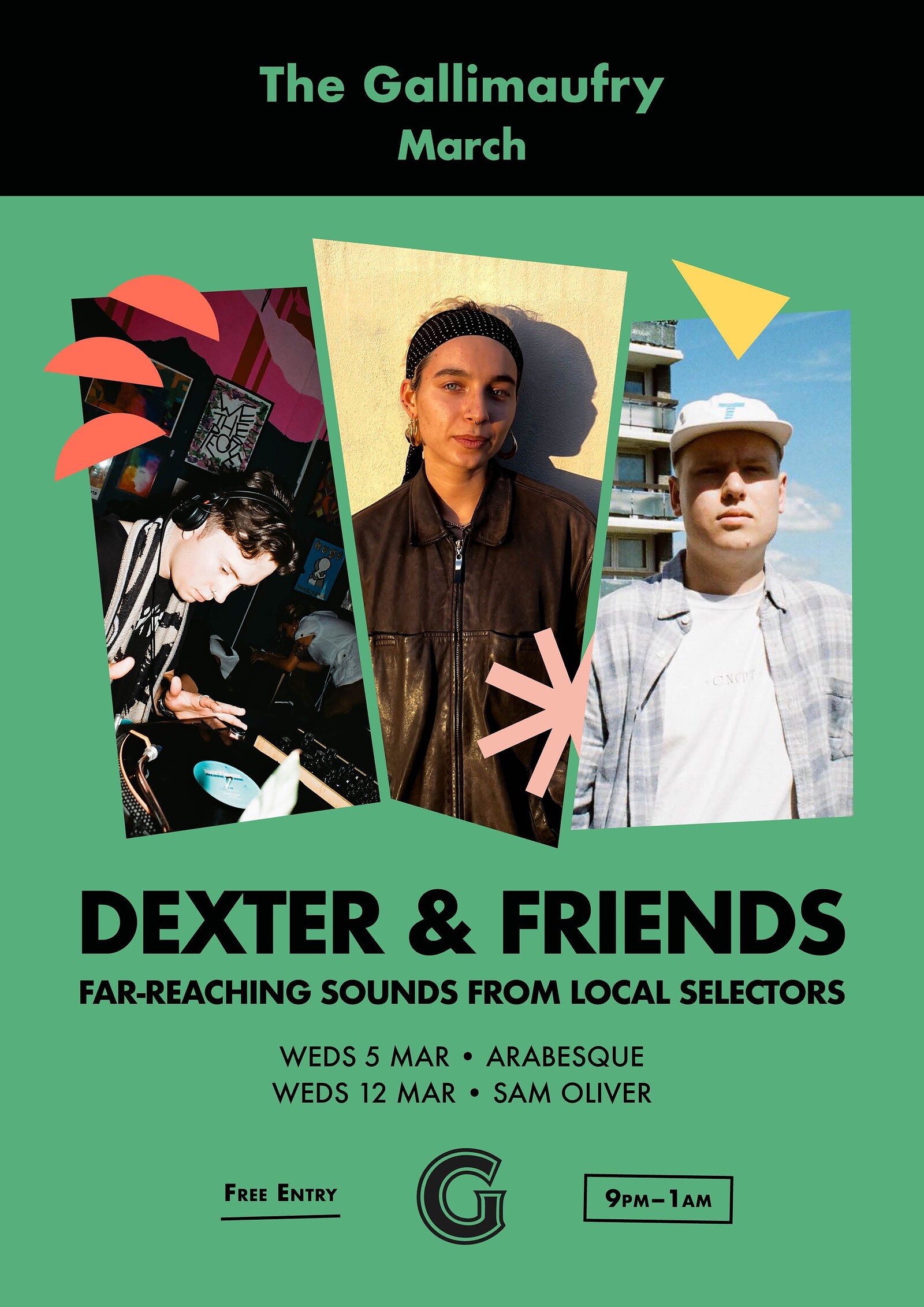 Dexter & Friends w/ Sam Or tickets — 0p | The Gallimaufry, Bristol