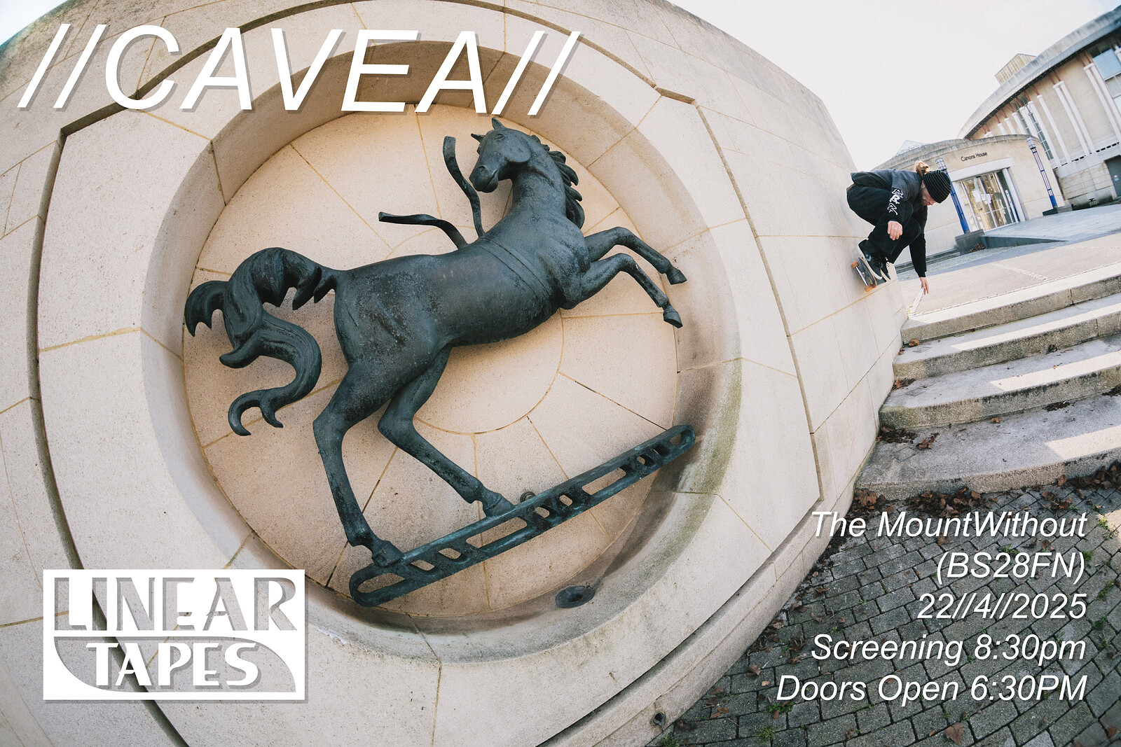 //CAVEA// tickets — £2.40 | The Mount Without, Bristol