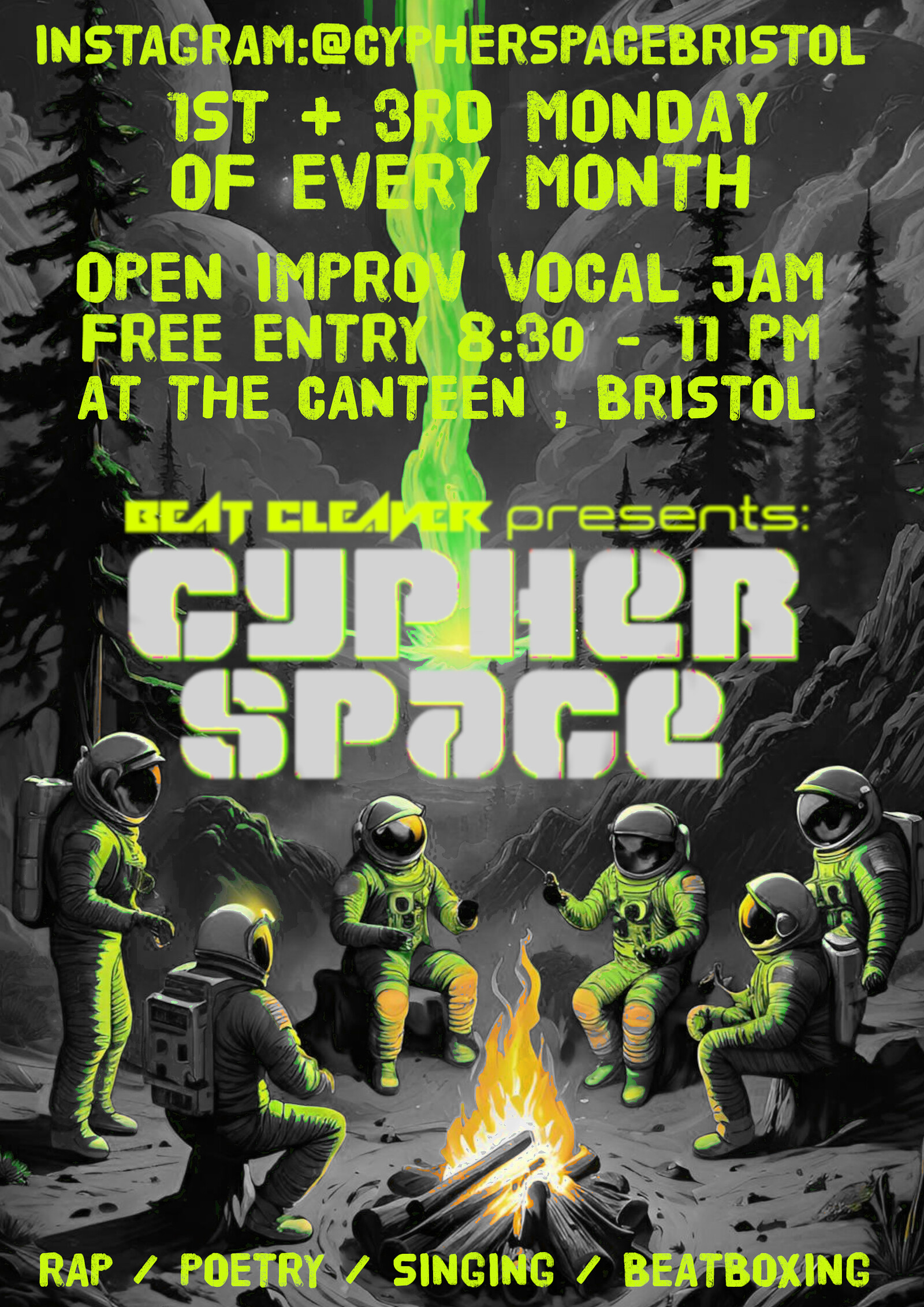 Cypher Space tickets — 0p | The Canteen, Bristol