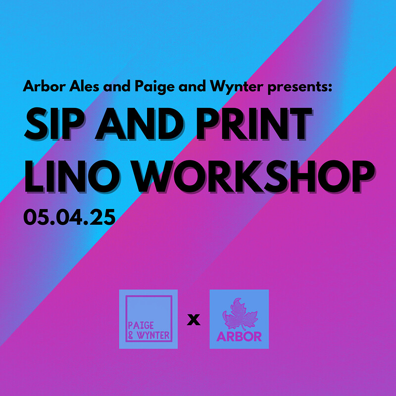 Sip and Print Lino: Design Your Own Wash Bag tickets — £32.40 | Arbor Ales, Bristol