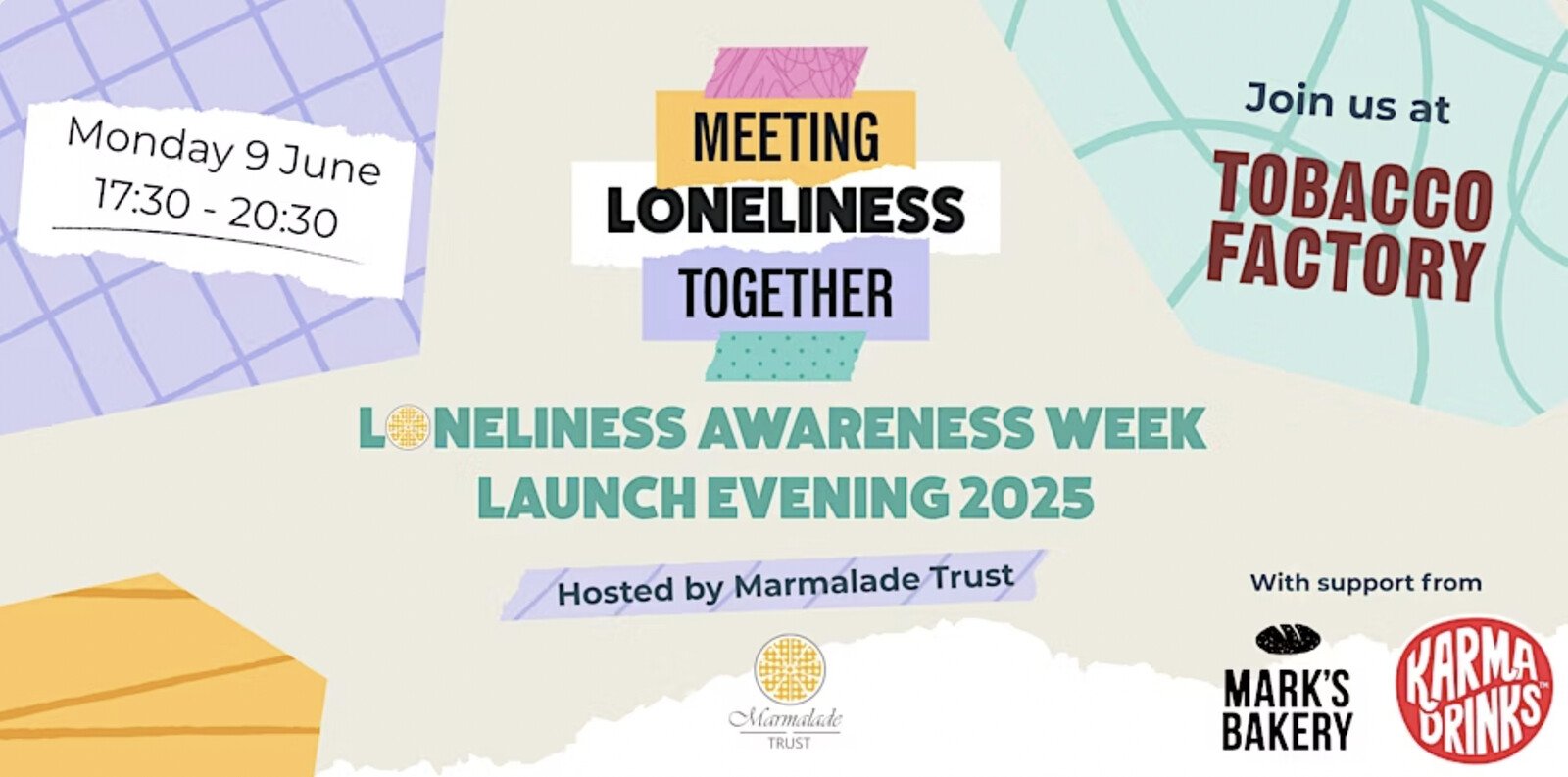 Loneliness Awareness Week 2025 Bristol Launch, The Tobacco Factory ...