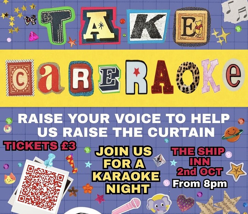 Take Care-raoke tickets — £3.40 | The Ship Inn, Bristol