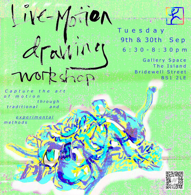 Motion Drawing Workshop tickets — £10.80 | The Island, Bristol