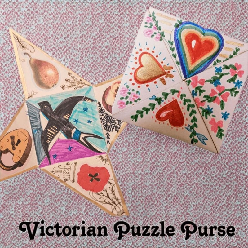 Create & Unfold: Victorian Puzzle Purse Workshop, PRIOR Shop, 136 ...
