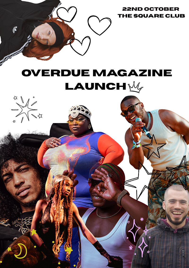 Overdue Magazine Launch tickets — £5.50 | The Square Club, Bristol