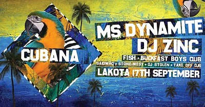 Cubana Presents, Lakota – Headfirst Bristol