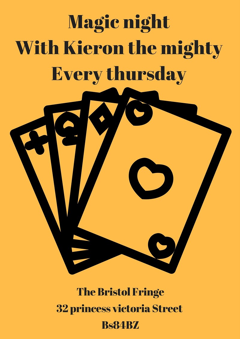 Free Magic shows with Kieron the Mighty tickets — £1 | The Bristol ...