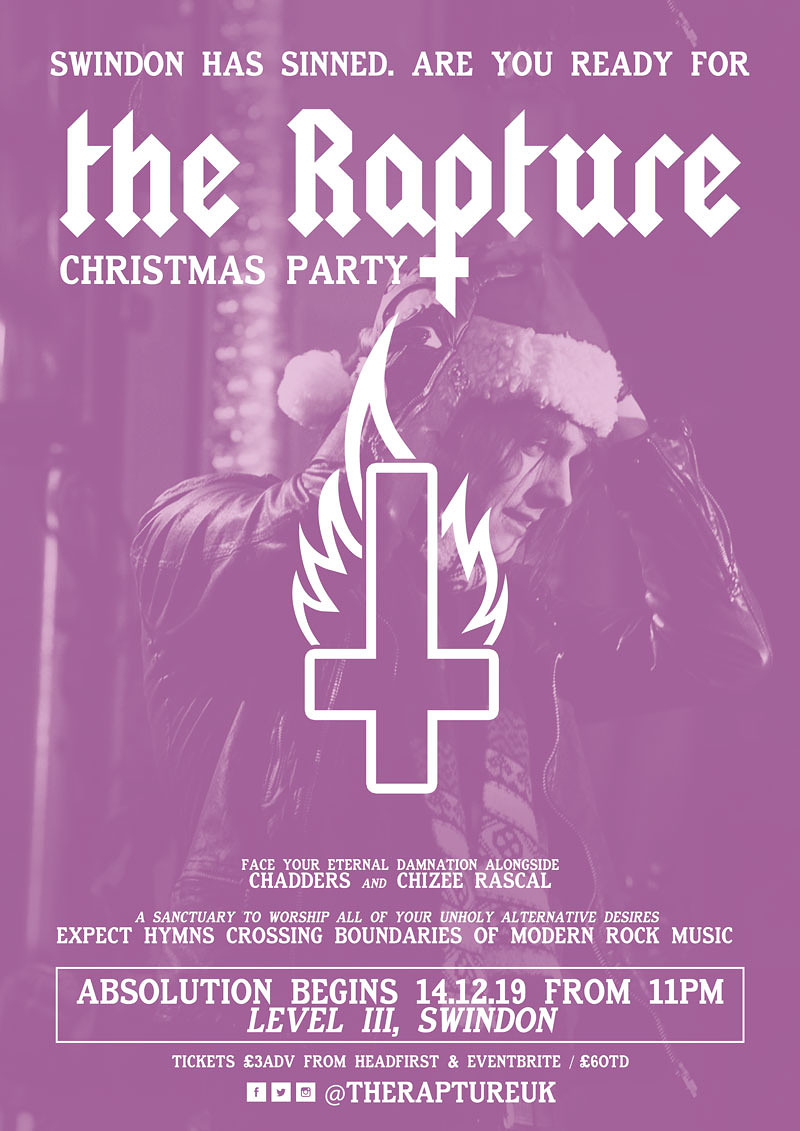 The Rapture - Christmas Party @Level III tickets — £3.35 | Level III ...