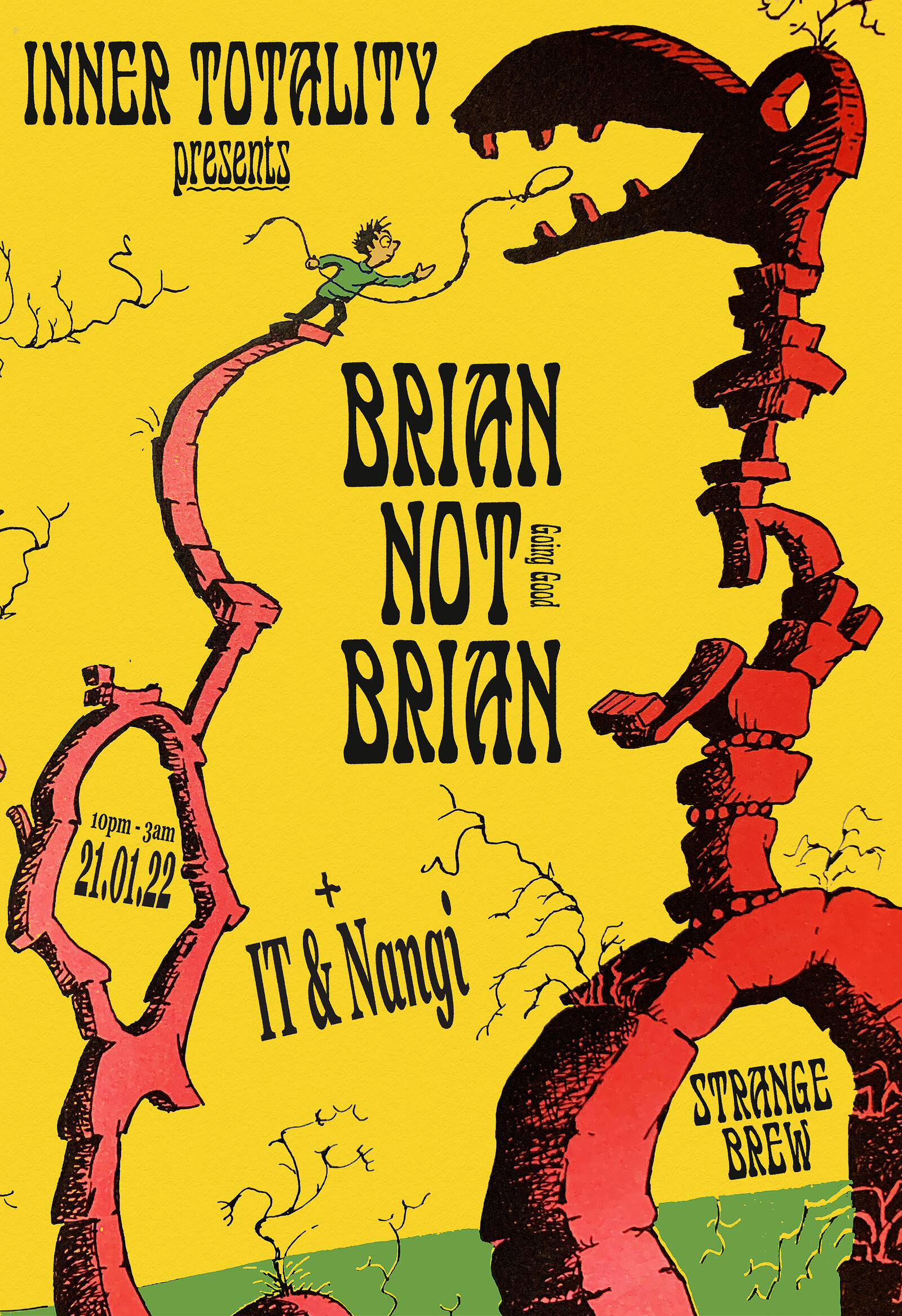 Inner Totality w/ Brian Not Brian + Nangi tickets — £5.45 | Strange ...
