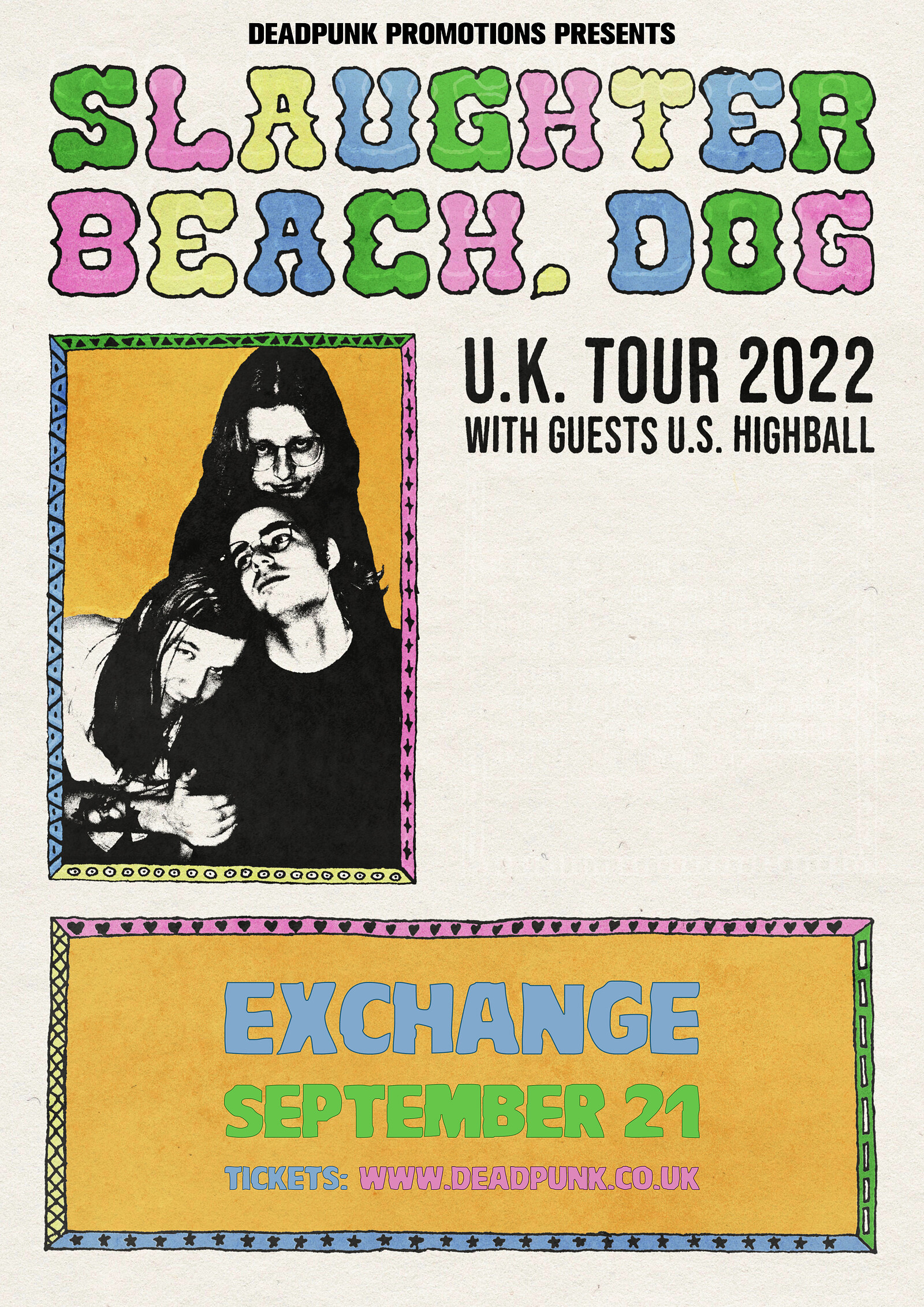 Slaughter Beach, Dog tickets — 0p | Exchange, Bristol