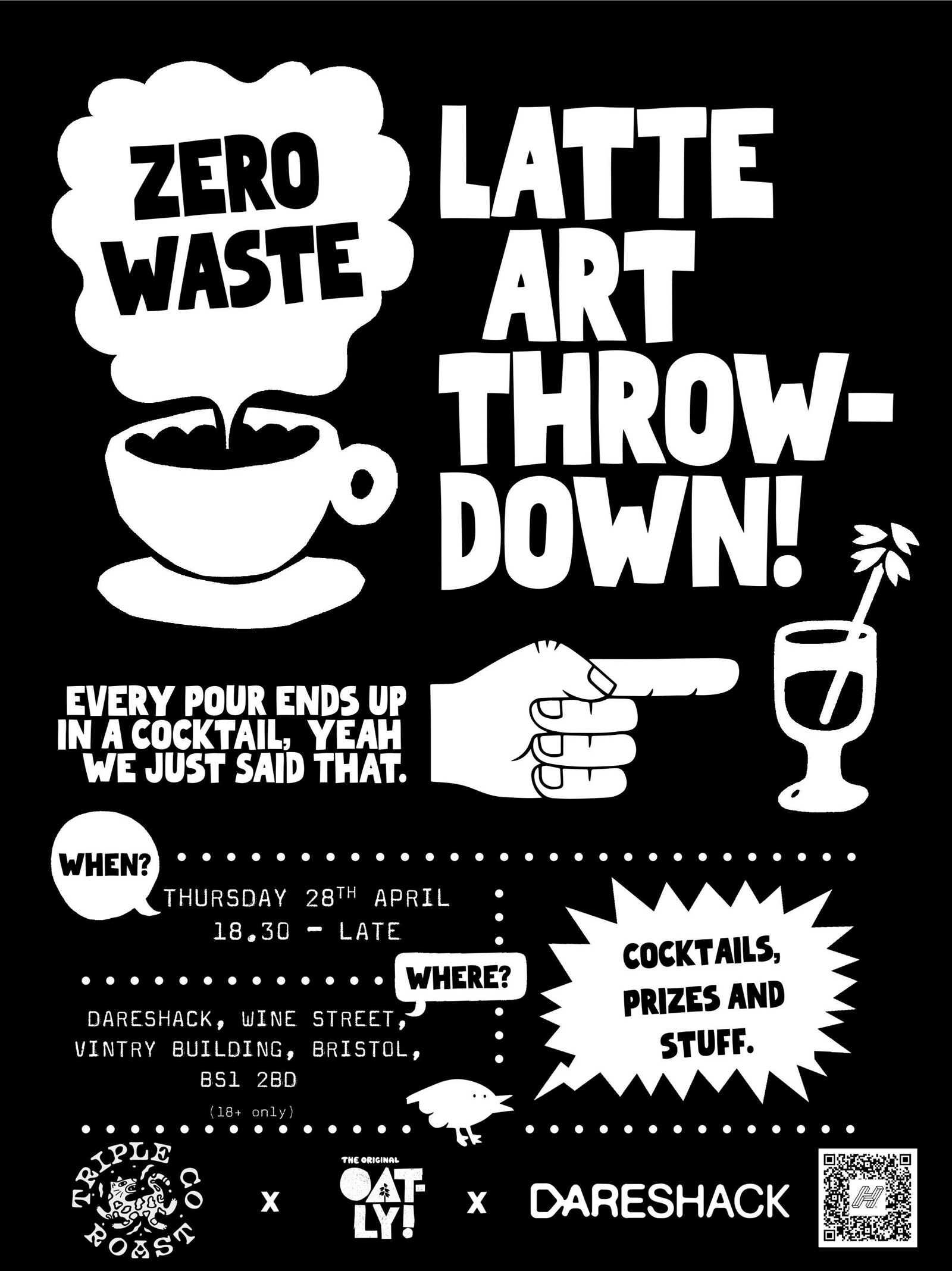 OATLY X DARESHACK X TRIPLE CO LATTE ART THROWDOWN tickets — 0p ... OATLY X DARESHACK X TRIPLE CO LATTE ART THROWDOWN tickets — 0p ...