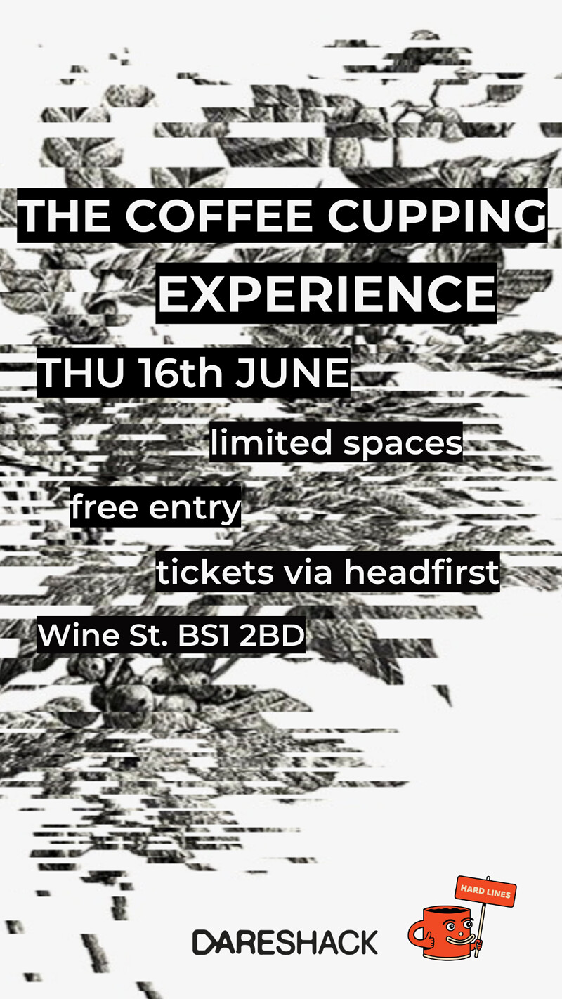 DARESHACK x HARD LINES CUPPING EXPERIENCE tickets — 0p | Dareshack, Bristol