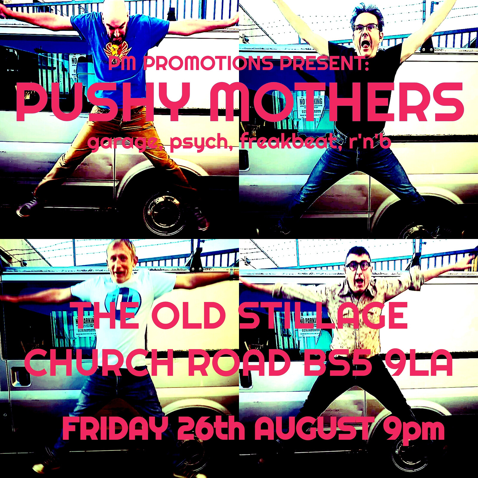 Pushy Mothers, The Old Stillage – Headfirst Bristol