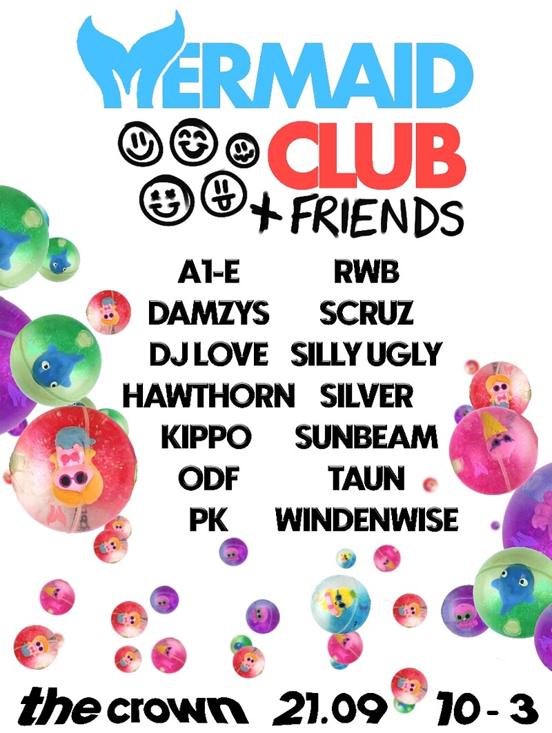 Mermaid Club & Friends tickets — £4.40 | The Crown, Bristol