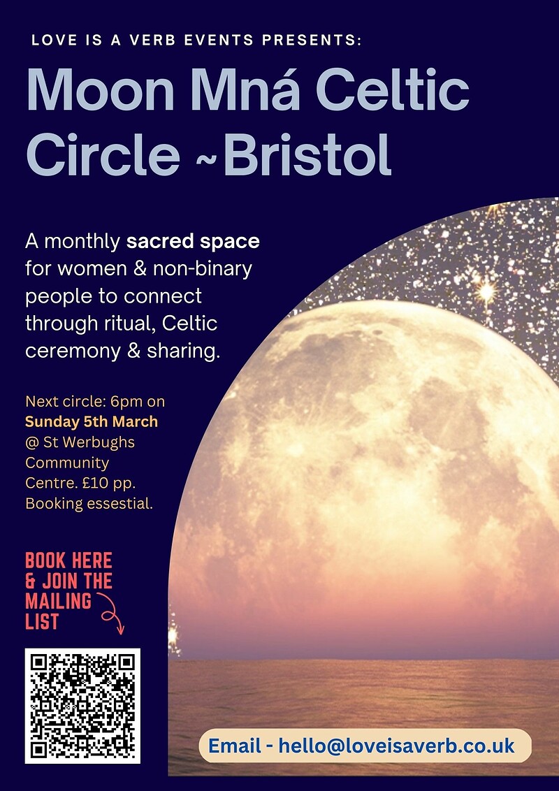 Moon Mná Celtic Circle ~ Bristol tickets — £10.65 | St Werbughs ...