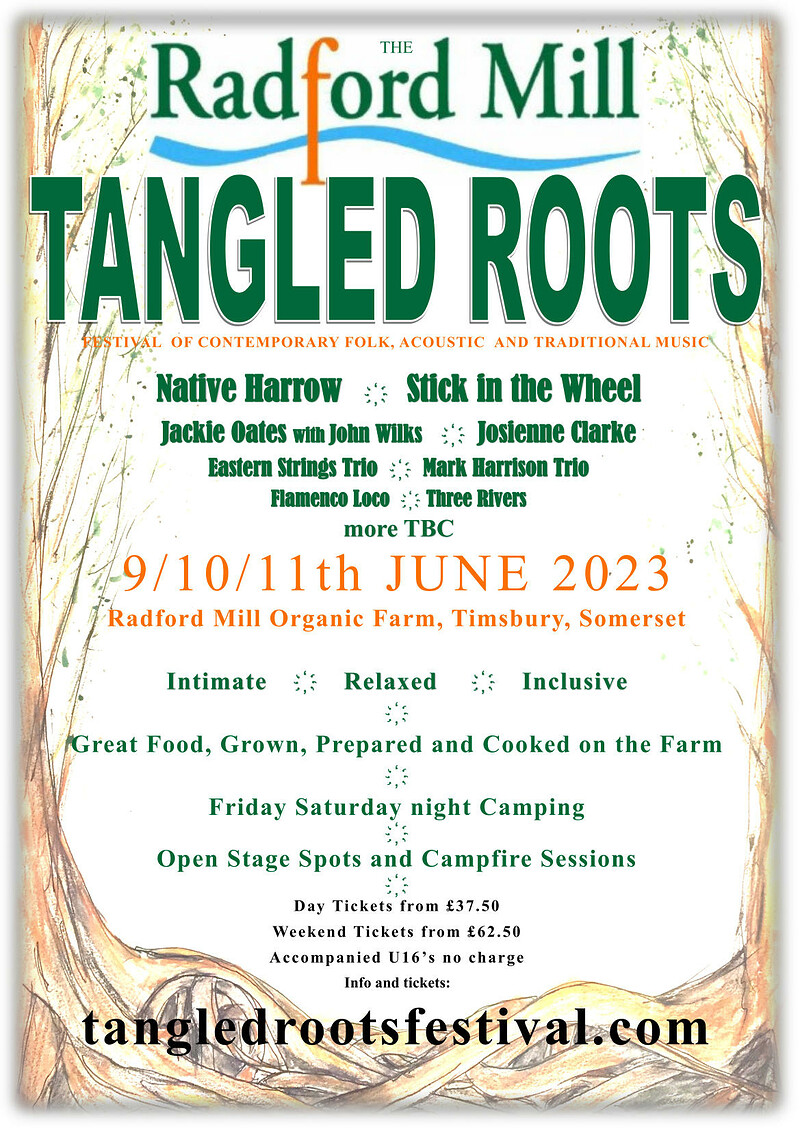 TANGLED ROOTS FESTIVAL, Radford Mill – Headfirst Bristol