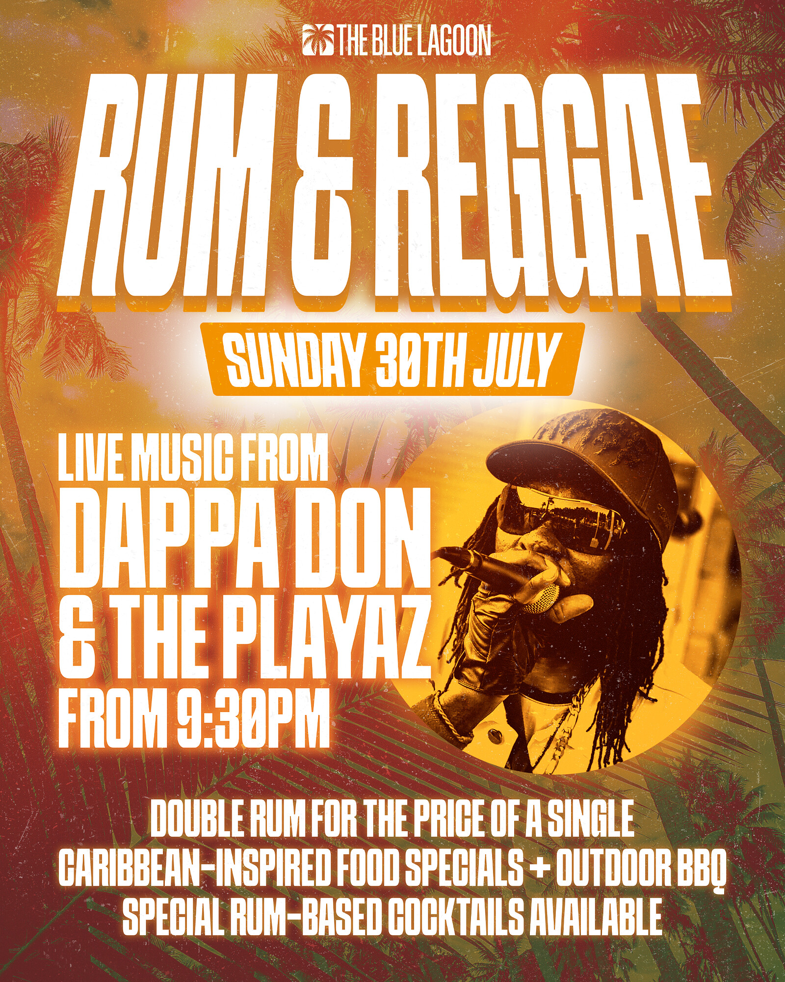 Rum & Reggae Night, The Blue Lagoon – Headfirst Bristol